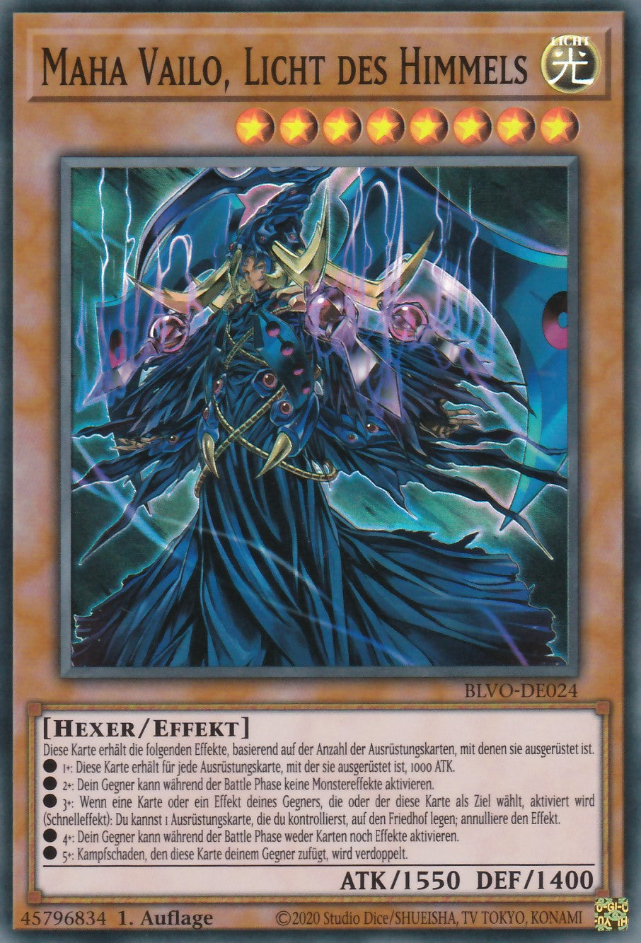 Maha Vailo, Licht des Himmels - BLVO-DE024 - Super Rare - Deutsch - 1.