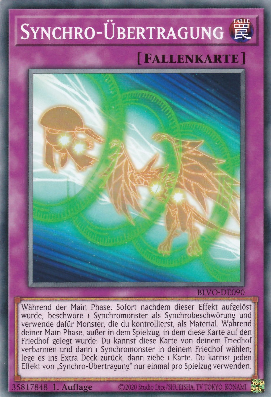 Synchro-Übertragung - BLVO-DE090 - Common - Deutsch - 1. Auflage - Bla