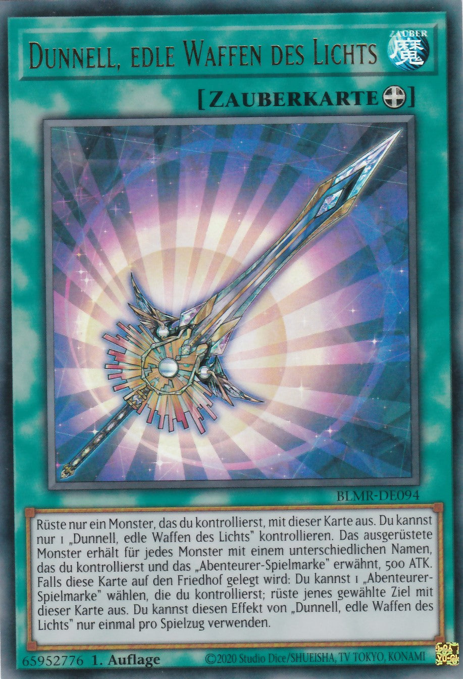 BLMR-DE094 - Dunnell, edle Waffen des Lichts - Ultra Rare - Deutsch