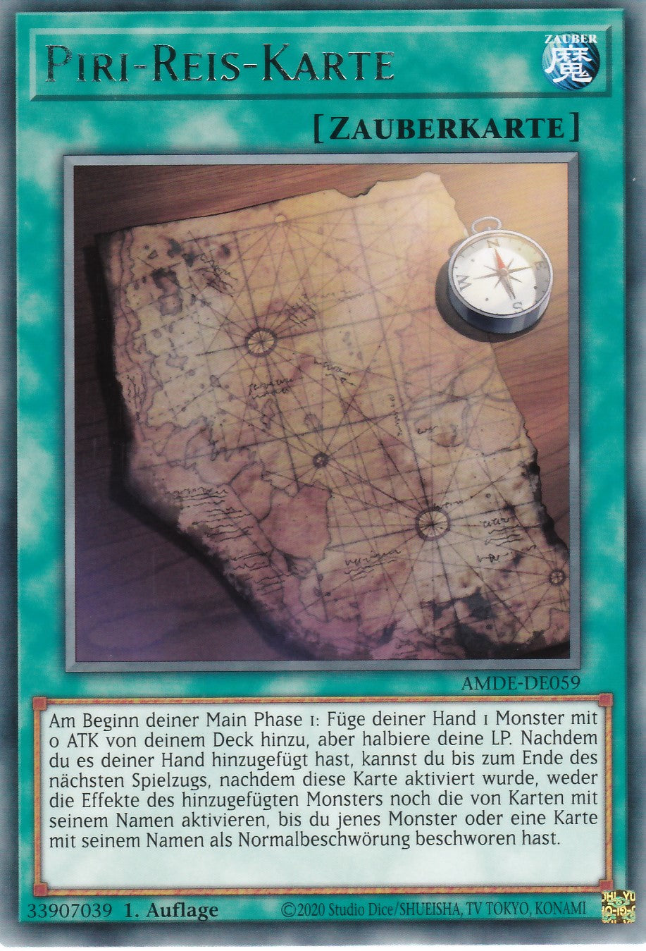 Piri-Reis-Karte - AMDE-DE059 - Rare - Deutsch - 1. Auflage - Amazing D