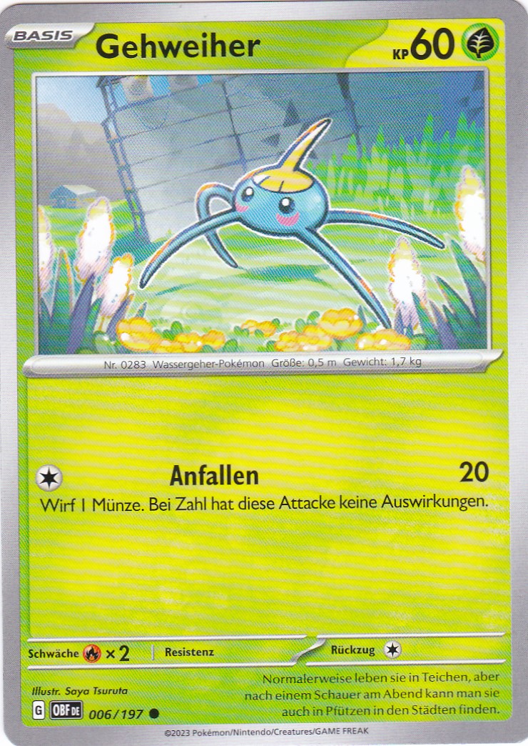 Gehweiher - OBF 006 / 197 - Common - Karmesin & Purpur - Obsidianflamm