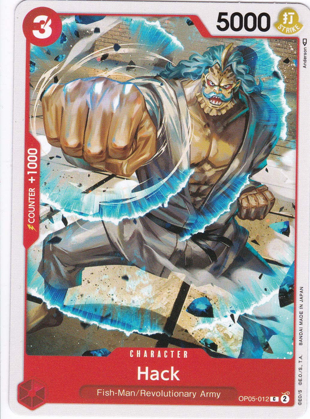 Hack (OP05-012) - Common - Awakening of the New