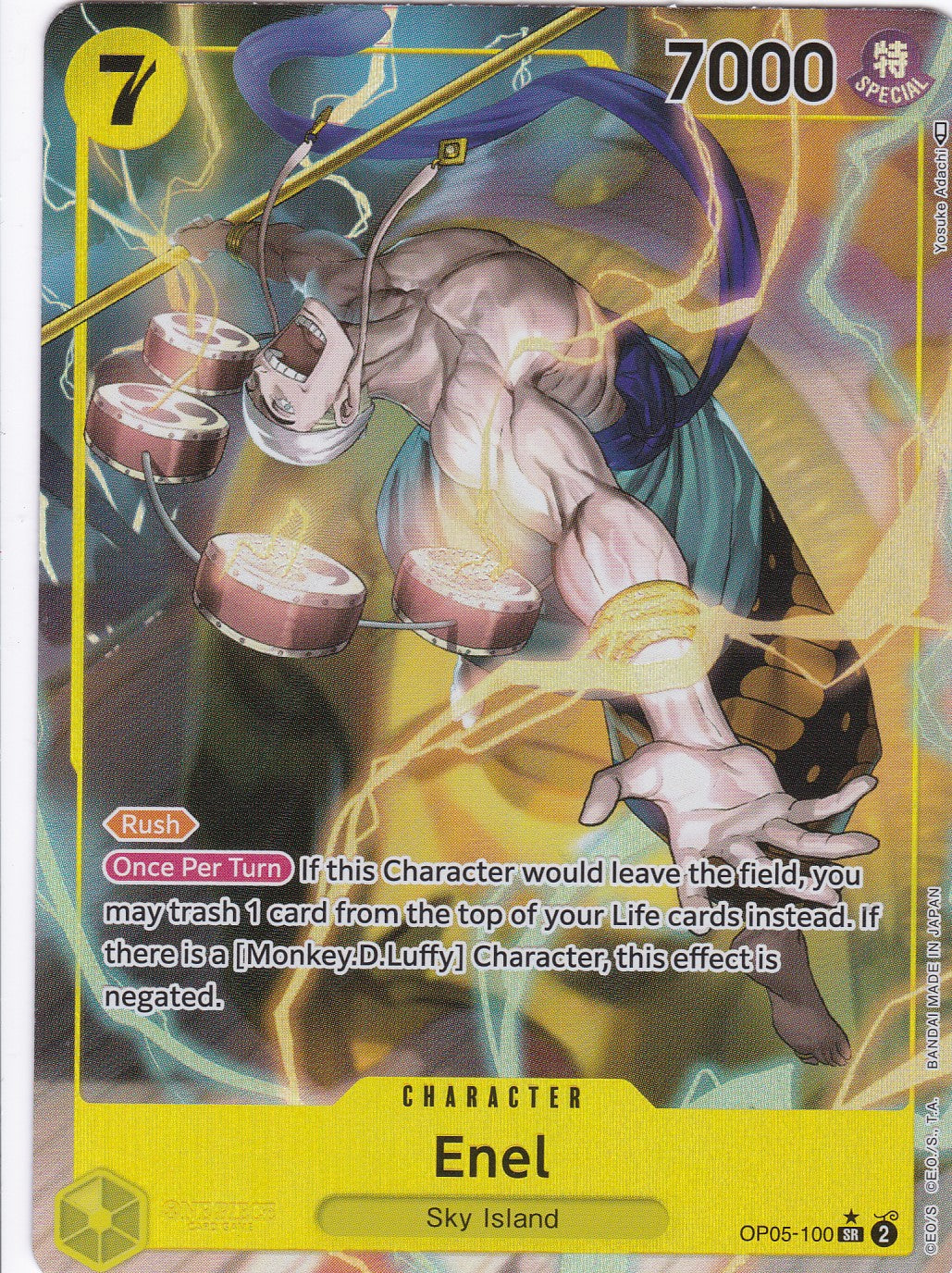 Enel (OP05-100) (V.2) - Alternatives Artwork - Super Rare - Awakening