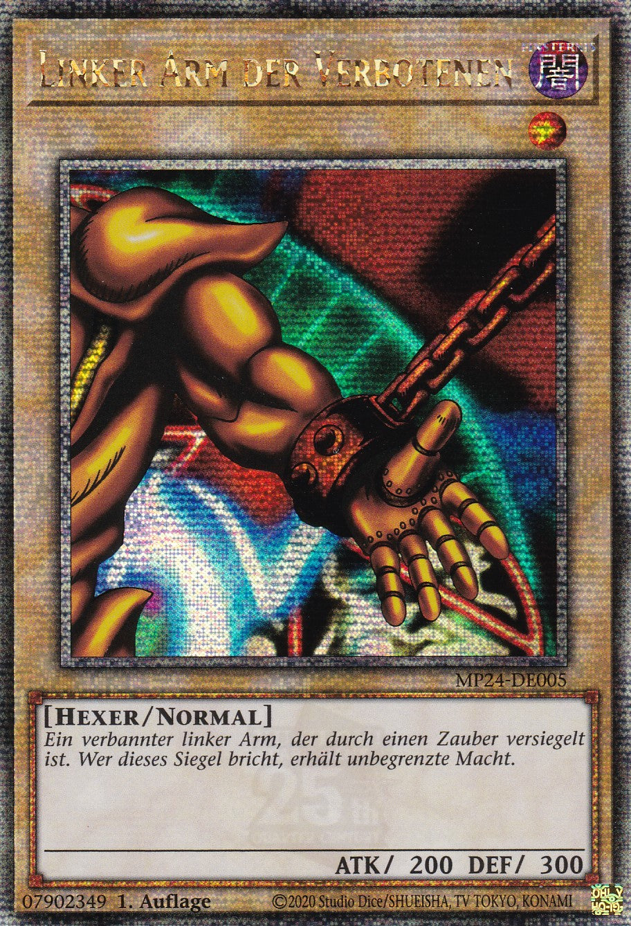 Linker Arm der Verbotenen - MP24-DE005 - Quarter Century Secret Rare