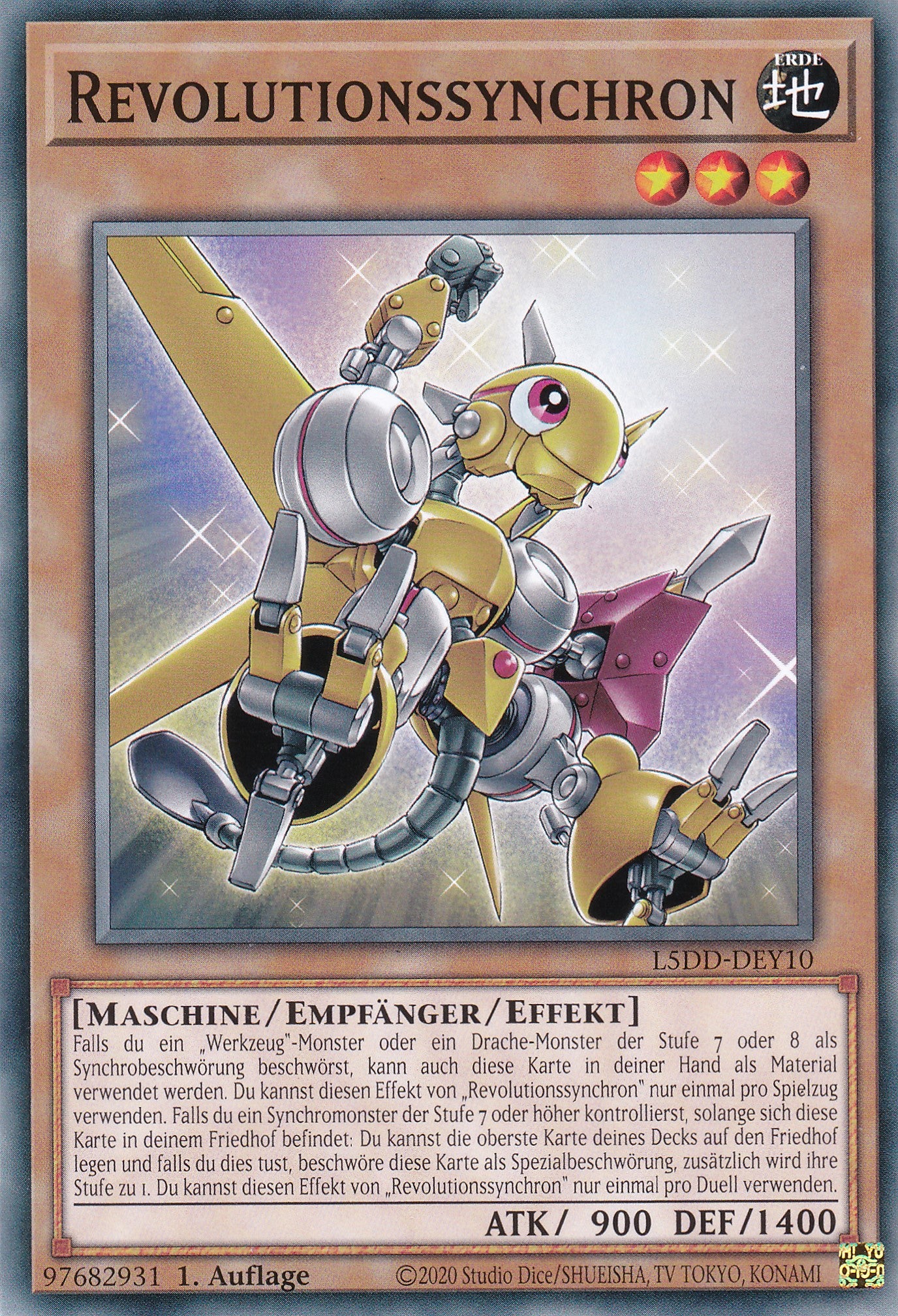 Revolutionssynchron L5DD-Y10 Common | Yu-Gi-Oh! Einzelkarte – Legendary ...
